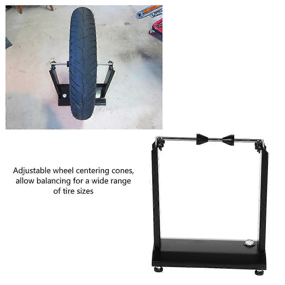 Motorcycle Universal Wheel Static Balancer Truing Balancing Tire Stand ...