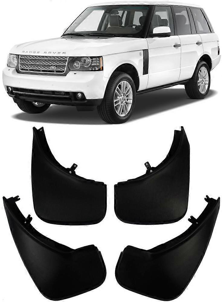 New Set Molded Splash Guards Mud Flaps For 2002-2012 Land Rover Range ...