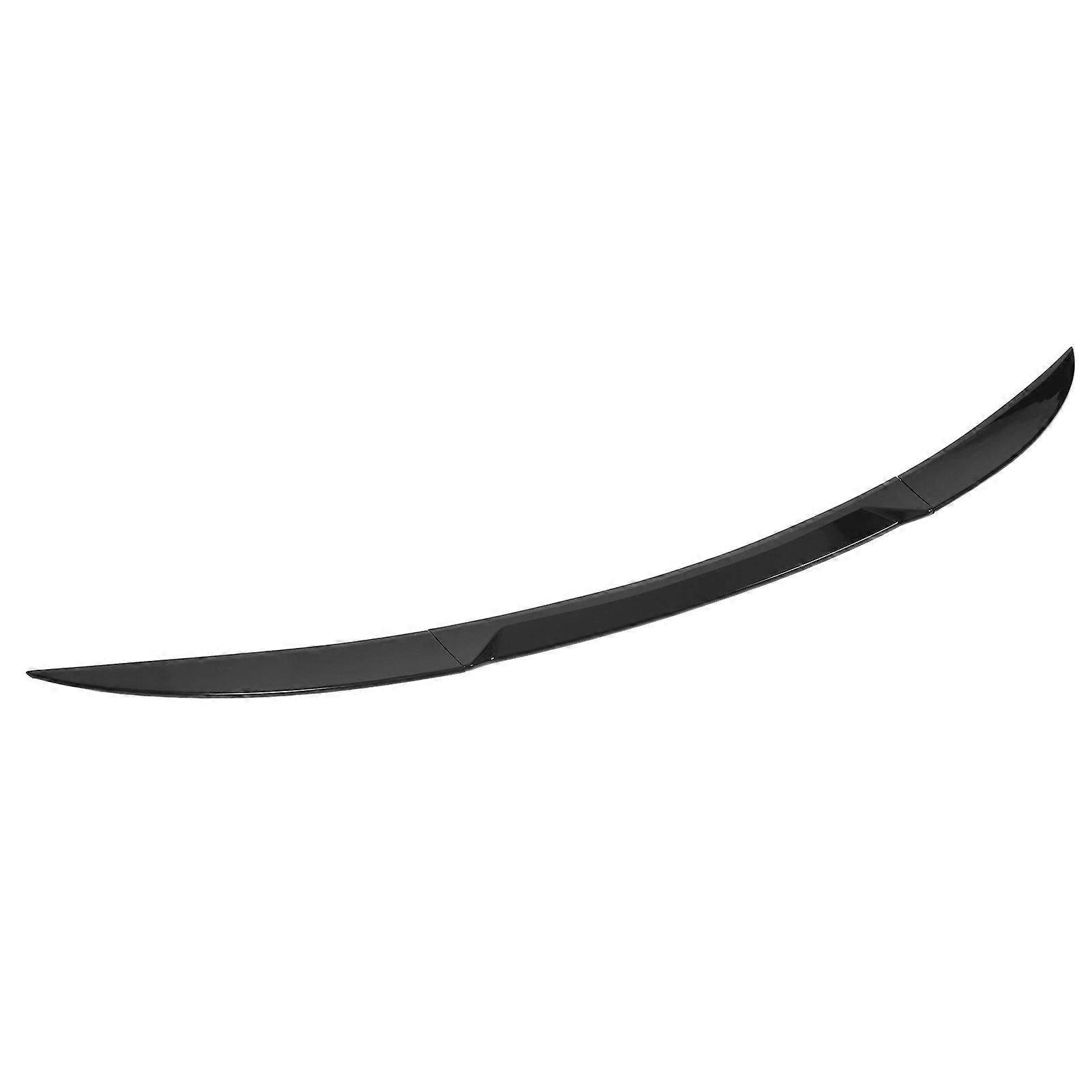 Rear Trunk Spoiler Glossy Black Trunk Lid Spoiler Tail Trunk Lip ...