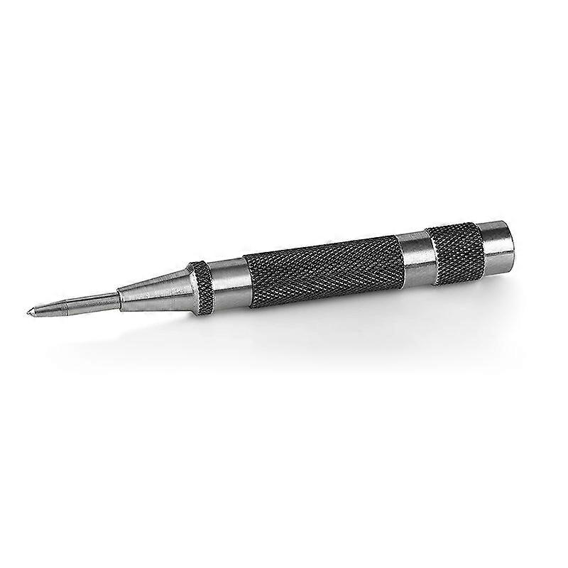Heavy Duty Automatic Center Punch with Hardened Steel - Pack of 2 Premium Universal Metal Hand ...