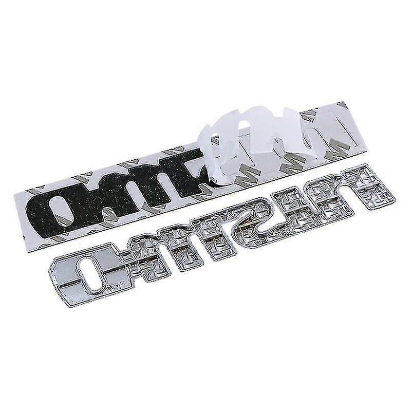 3d Metal Nismo Badge Logo Letters Car Trunk Emblem Decal For Nissan Gtr ...