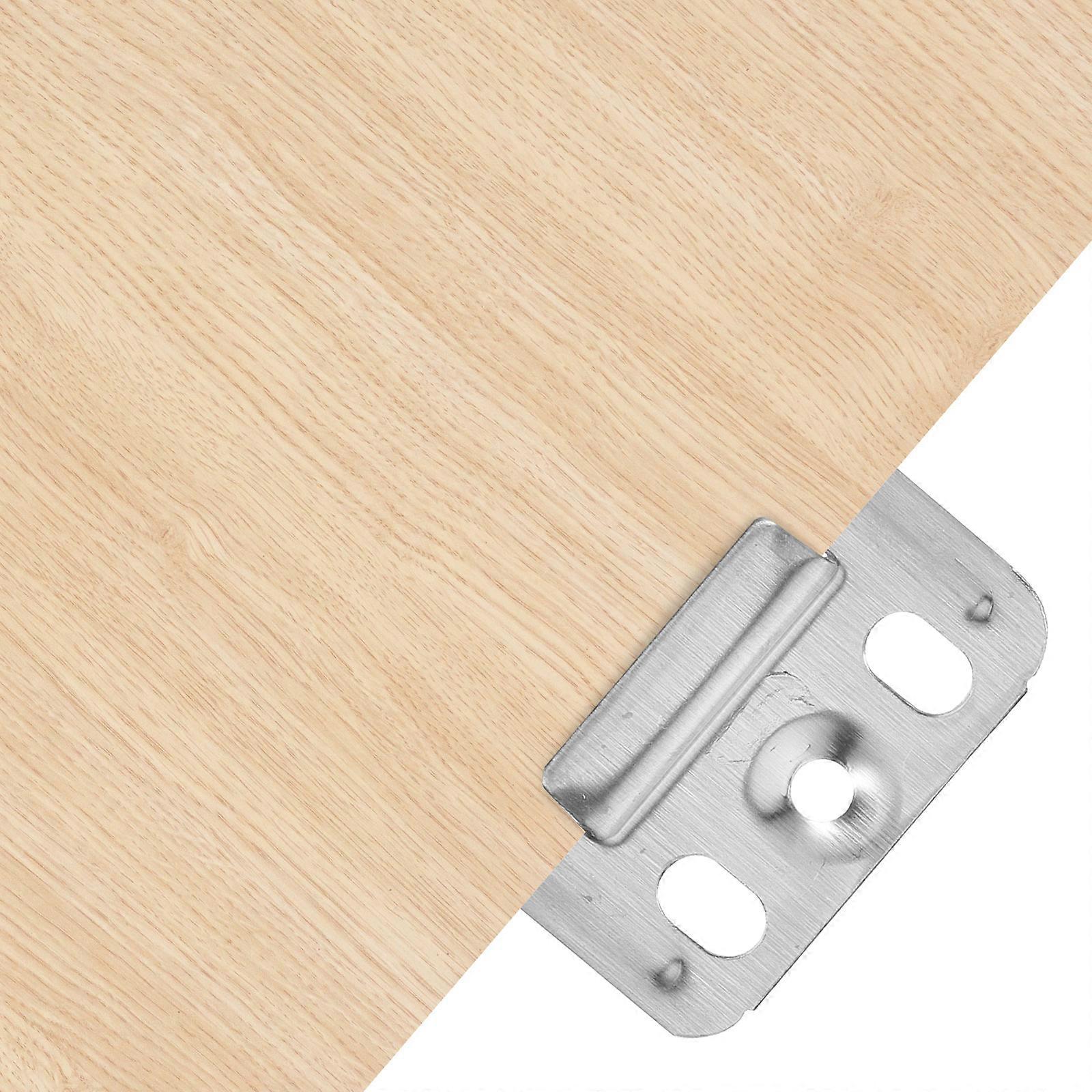 100pcs Wall Bracket Interlocking Wall Bracket Hardware Kit Stainless ...