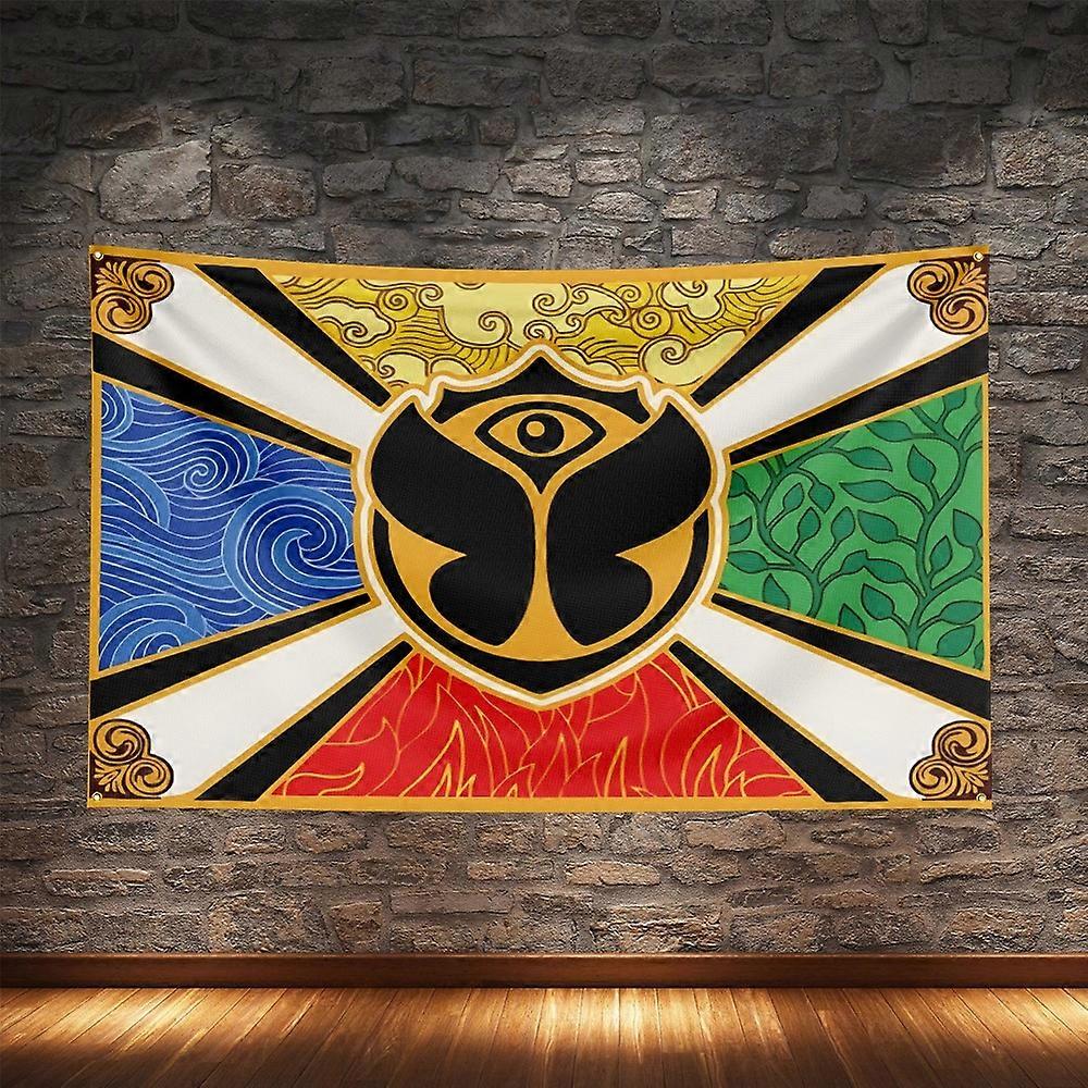 Tomorrowland Music Festival Flag Polyester Digital Printing Banner For ...