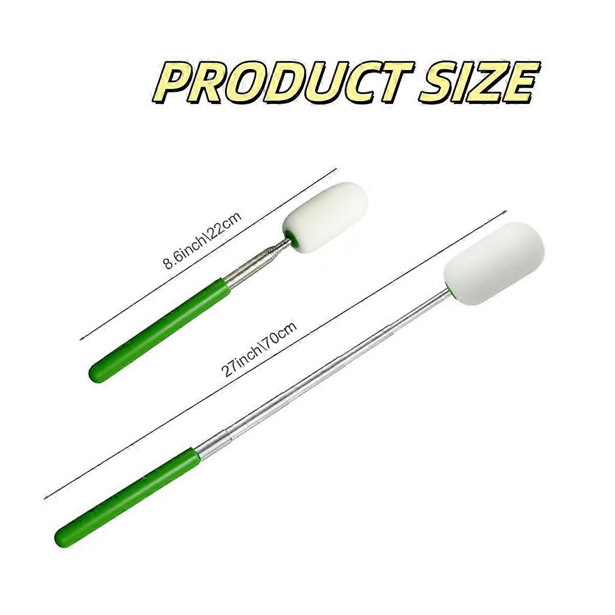 2Pieces Telescoping Sponge on Stick Pottery Sculpture Sponge Holder ...