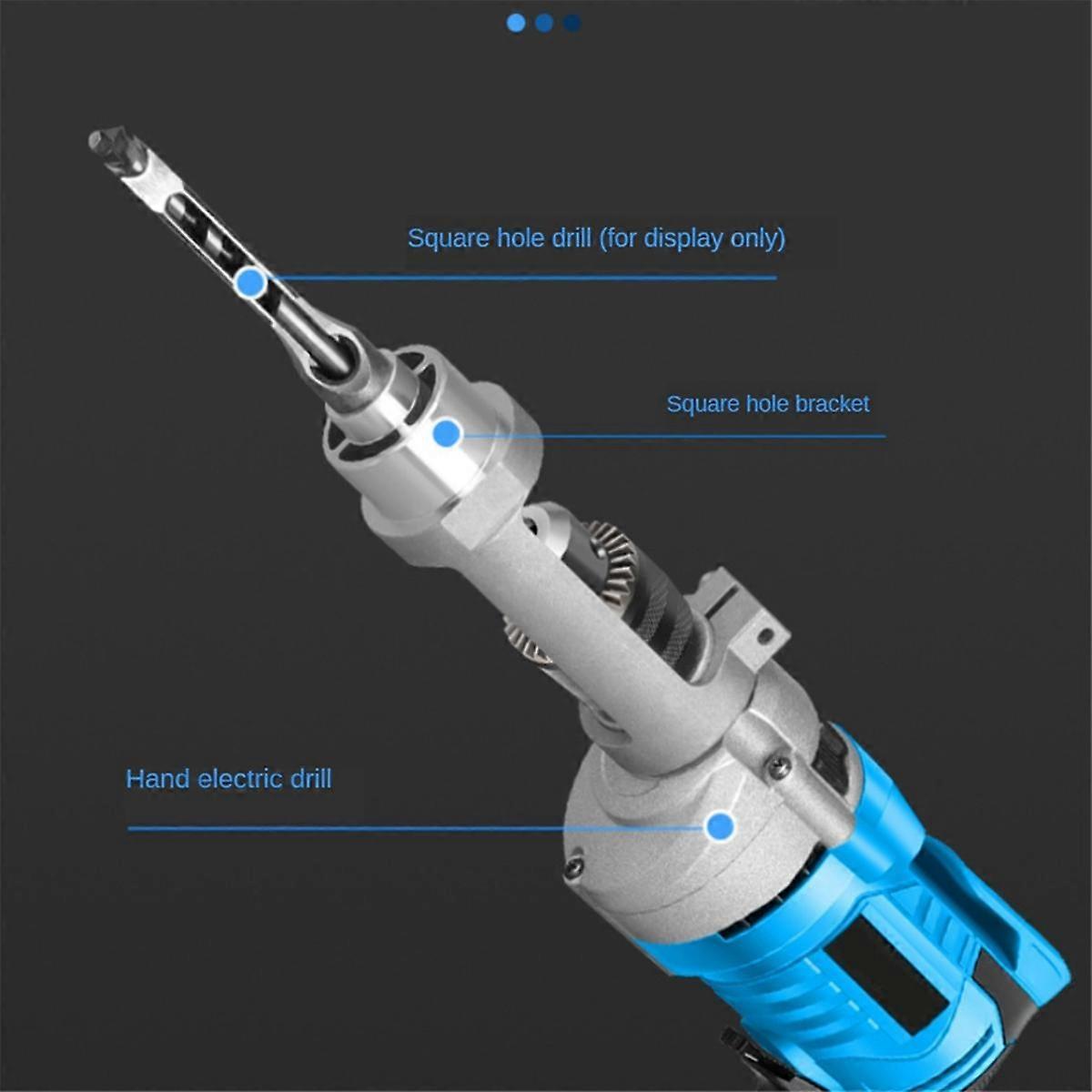 Square Hole Drill Bit Adapter Drill Bit Fixing Bracket Attachment Joint ...