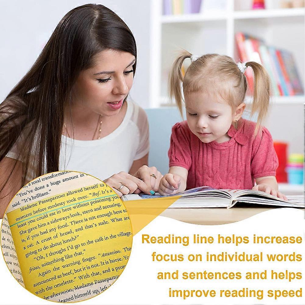 26 Pieces Guided Reading Strips Dyslexia Tools Highlighter Bookmark ...