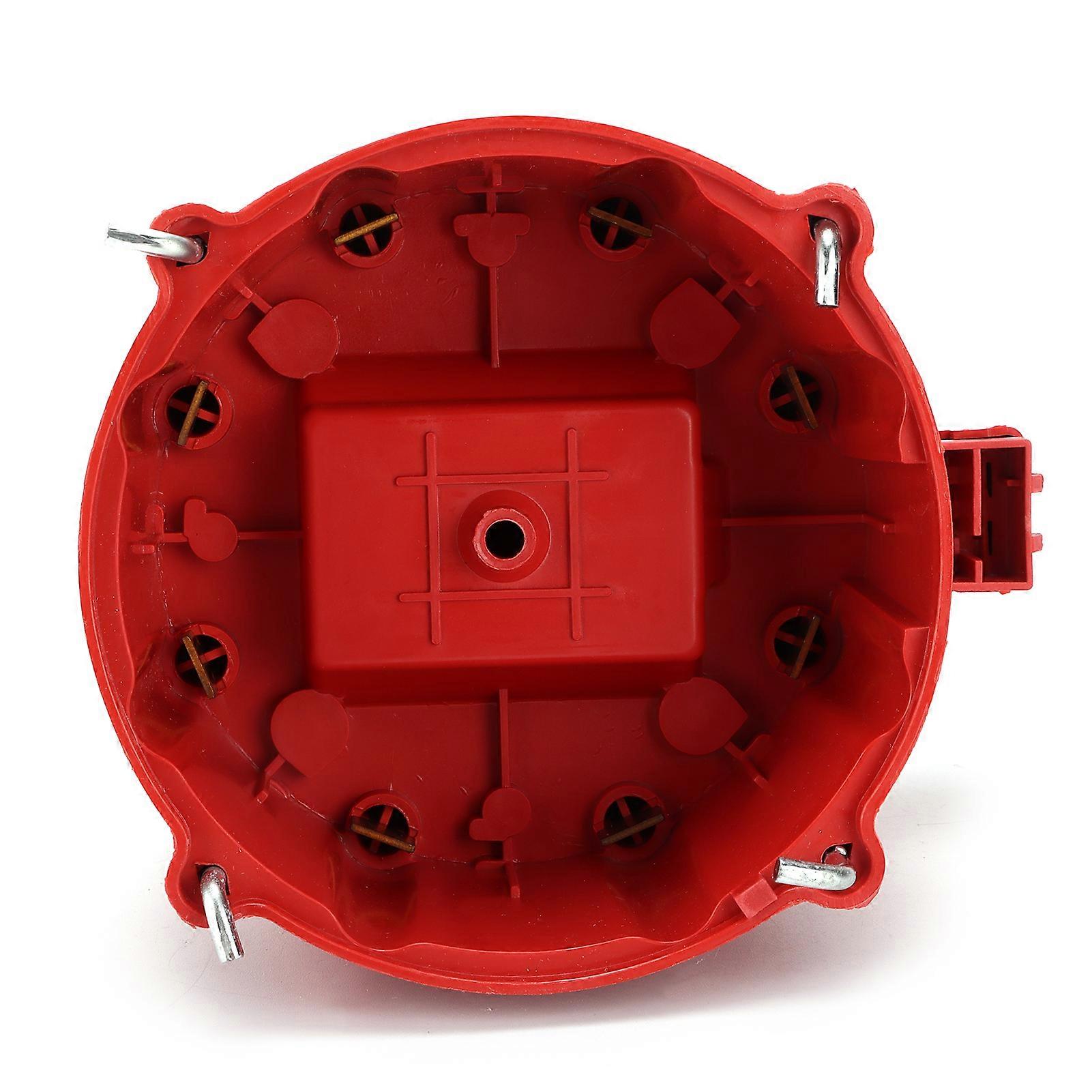 Distributor Cap with Coil Rotor Red Replacement for Chevy V8 265 283 ...
