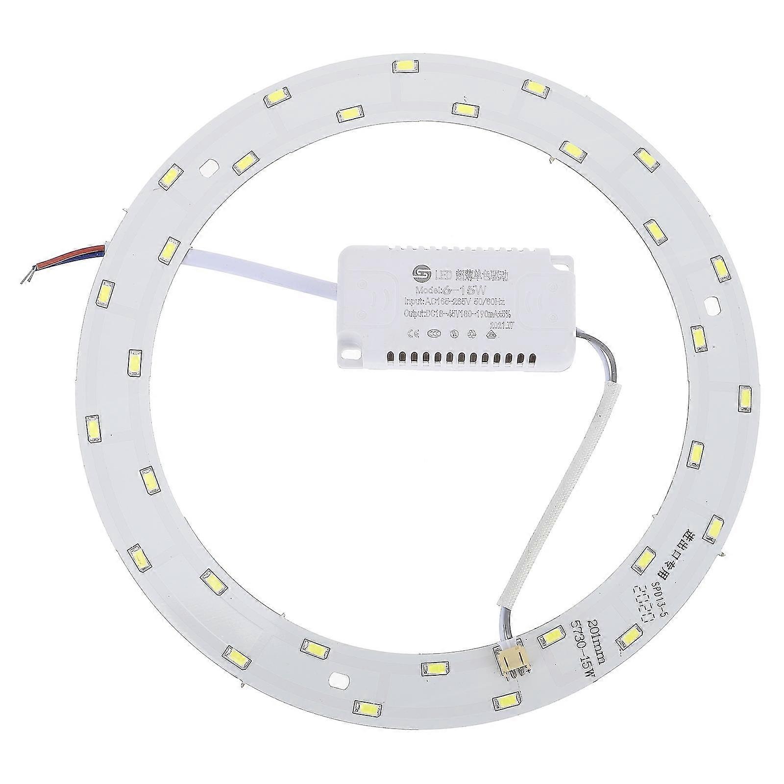 15W 220V-240V SMD 5730 30-LED Manyetik Dairesel LED Panel Bar Lambası ...