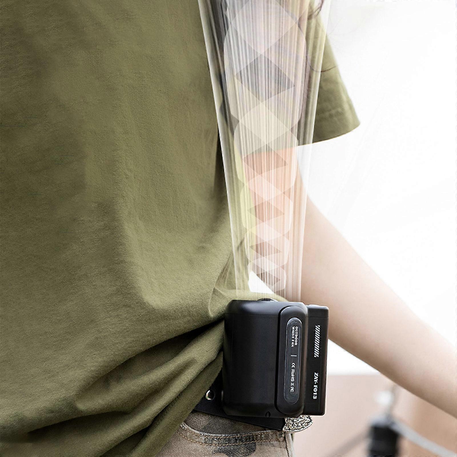 Cool Clip Fan Under Shirt, Portable Waist Clip Fan, Mini Waist Fan ...
