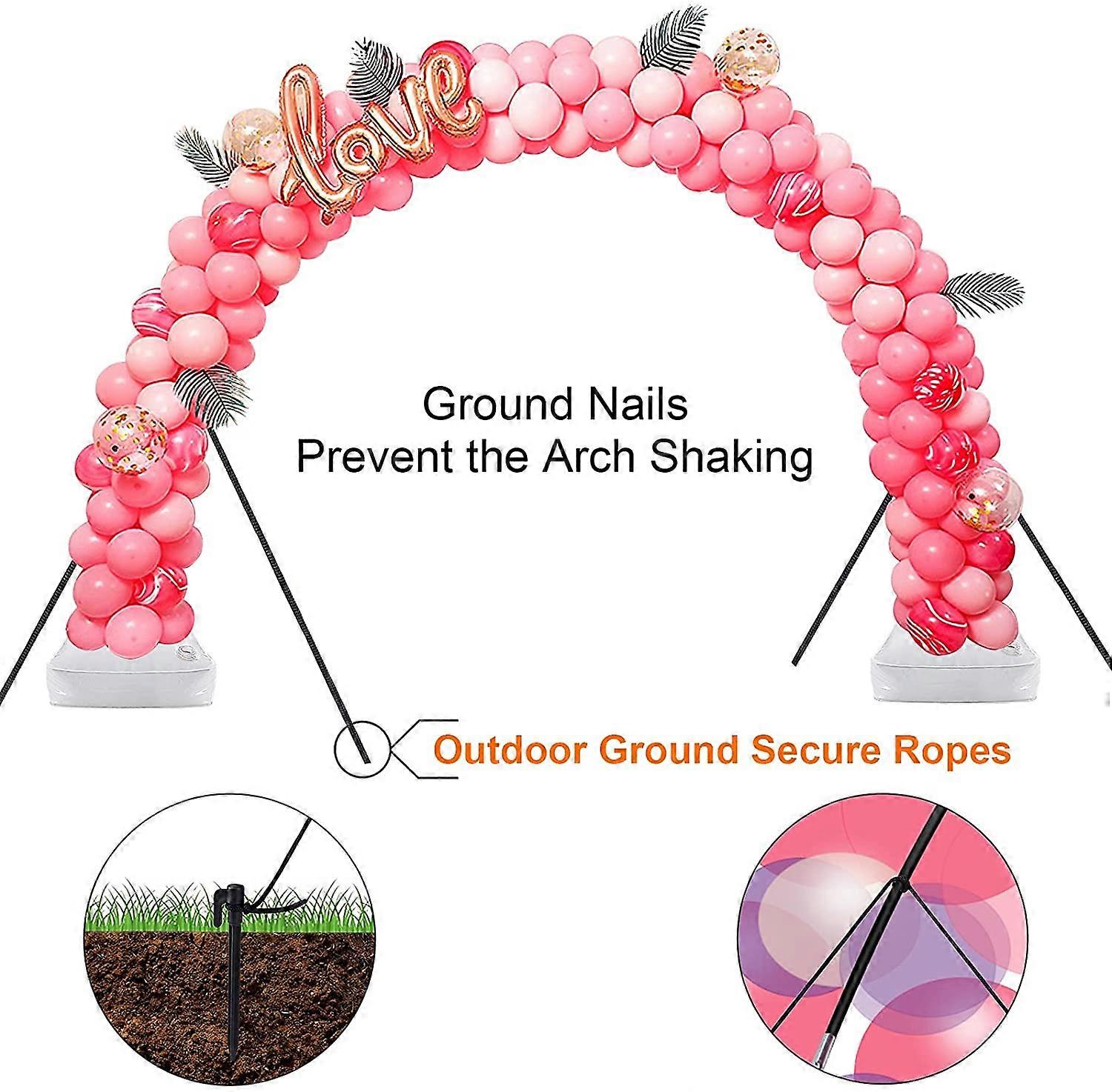 Balloon Arch Kit,9FT Tall & 10Ft Wide Adjustable Balloon Stand Set with ...