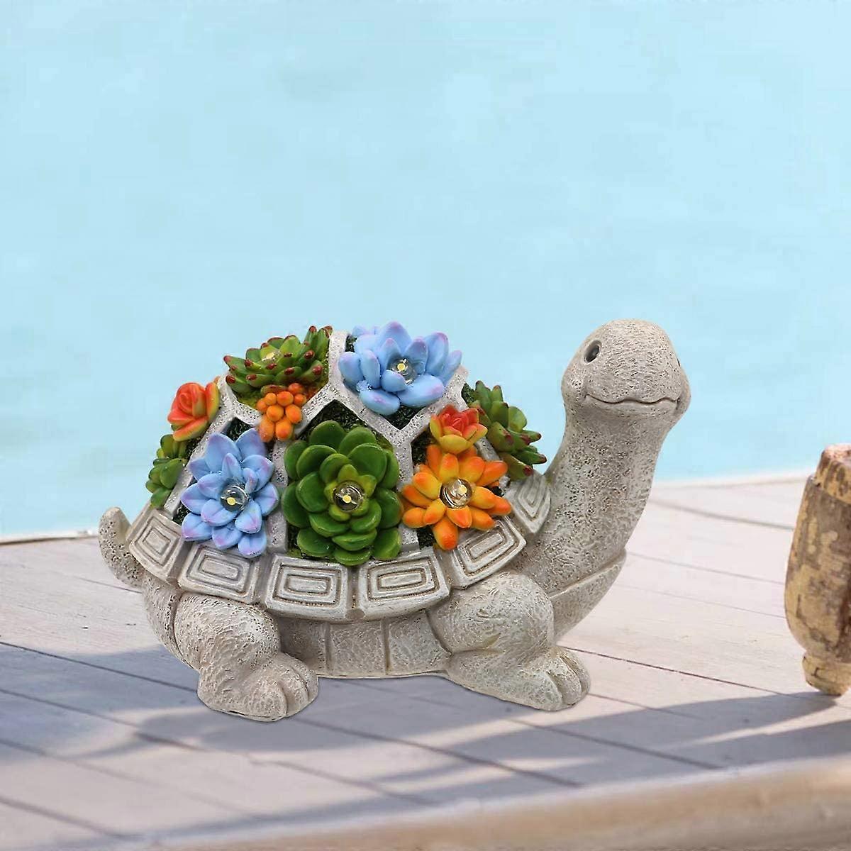 Turtle Statue Garden Decoration Outdoor Decor, Garden Turtle Statue ...