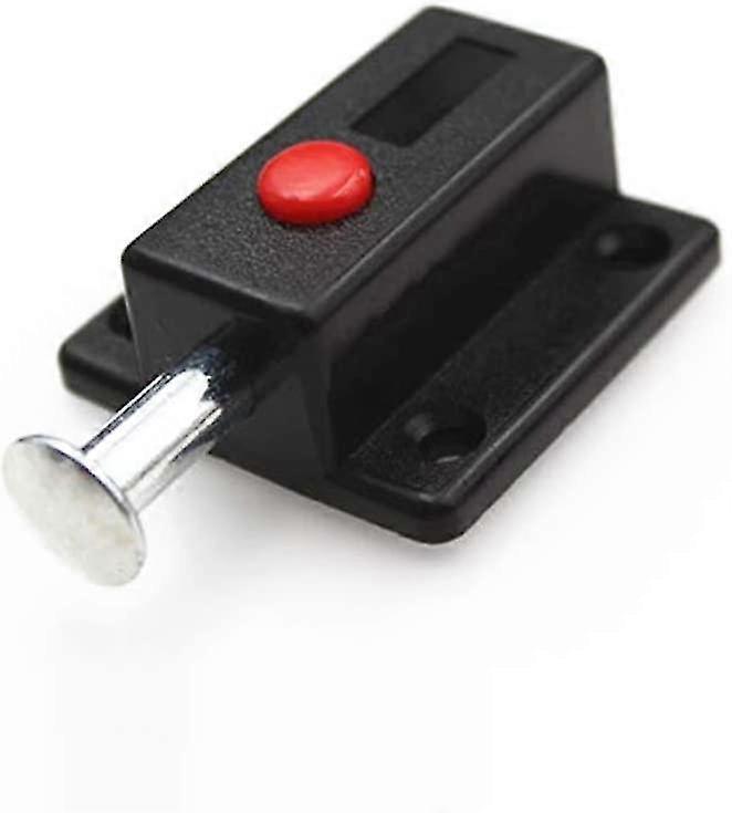 4 Pcs Window Cabinet Button Spring Loaded Automatic Door Latch Lock ...