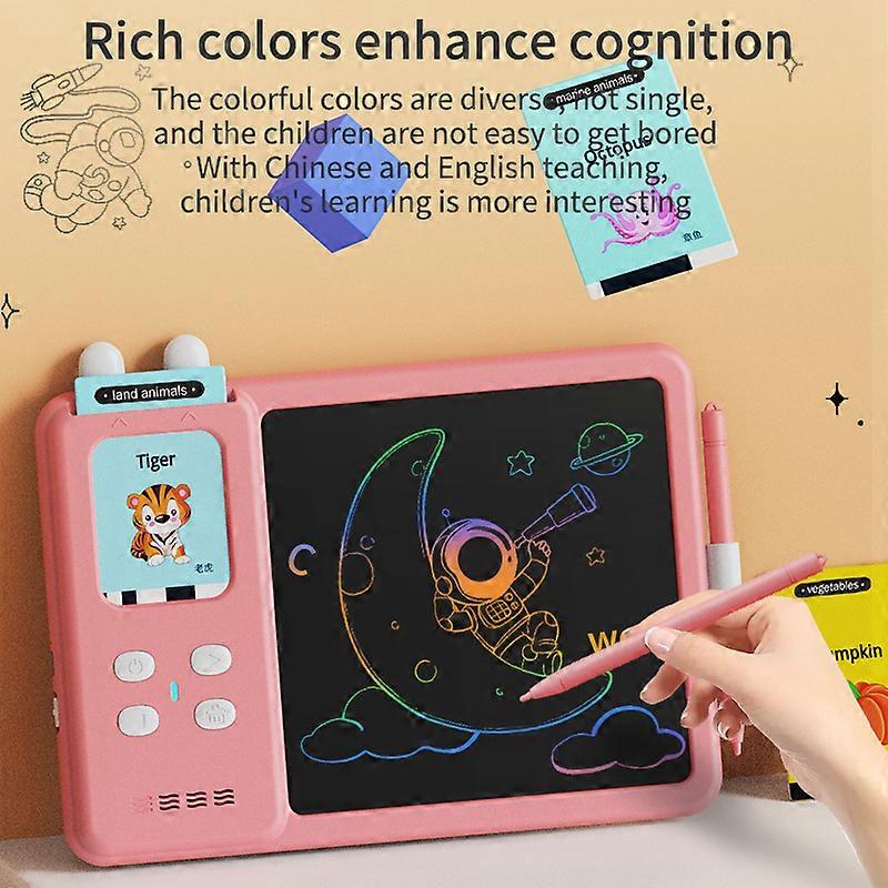 2-in-1 Read & Write Learning Toys: Teach Kids to Read, Spell, Draw ...