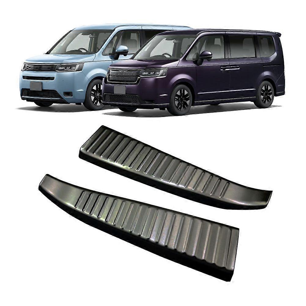 Car Trunk Door Guard Strips Sill Plate Rear Bumper Guard Trim Cover ...