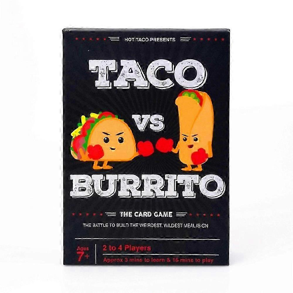 Kids card game (taco vs burrito ham) board game cards kids family game ...