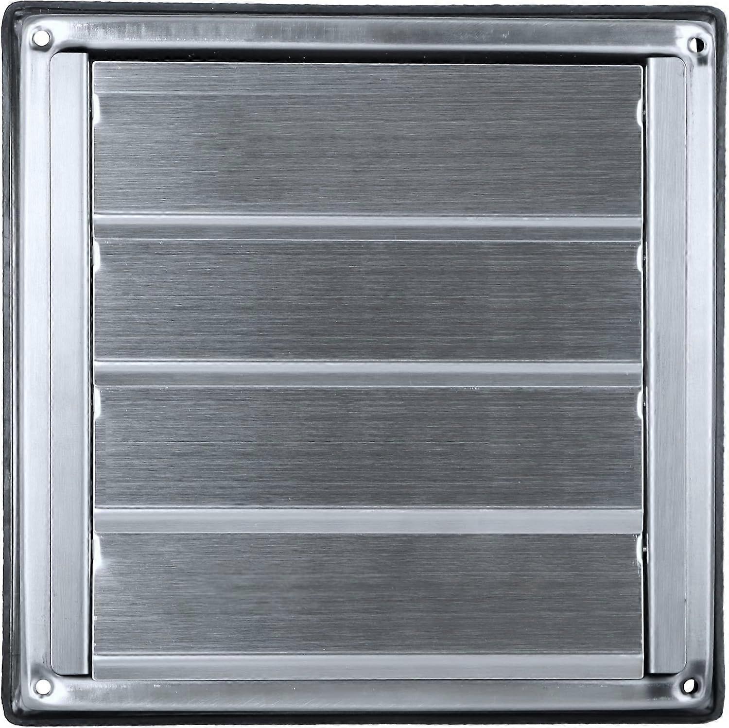 150 mm stainless steel ventilation grille with mobile slats + rubber ...
