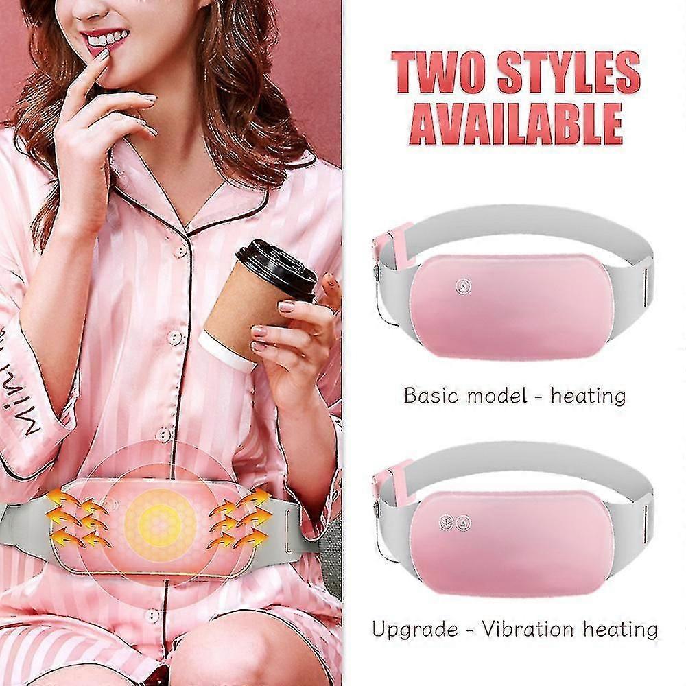 Menstrual Heating Pad Warm Palace Hot Waist Belt Relieve Menstrual Pain ...