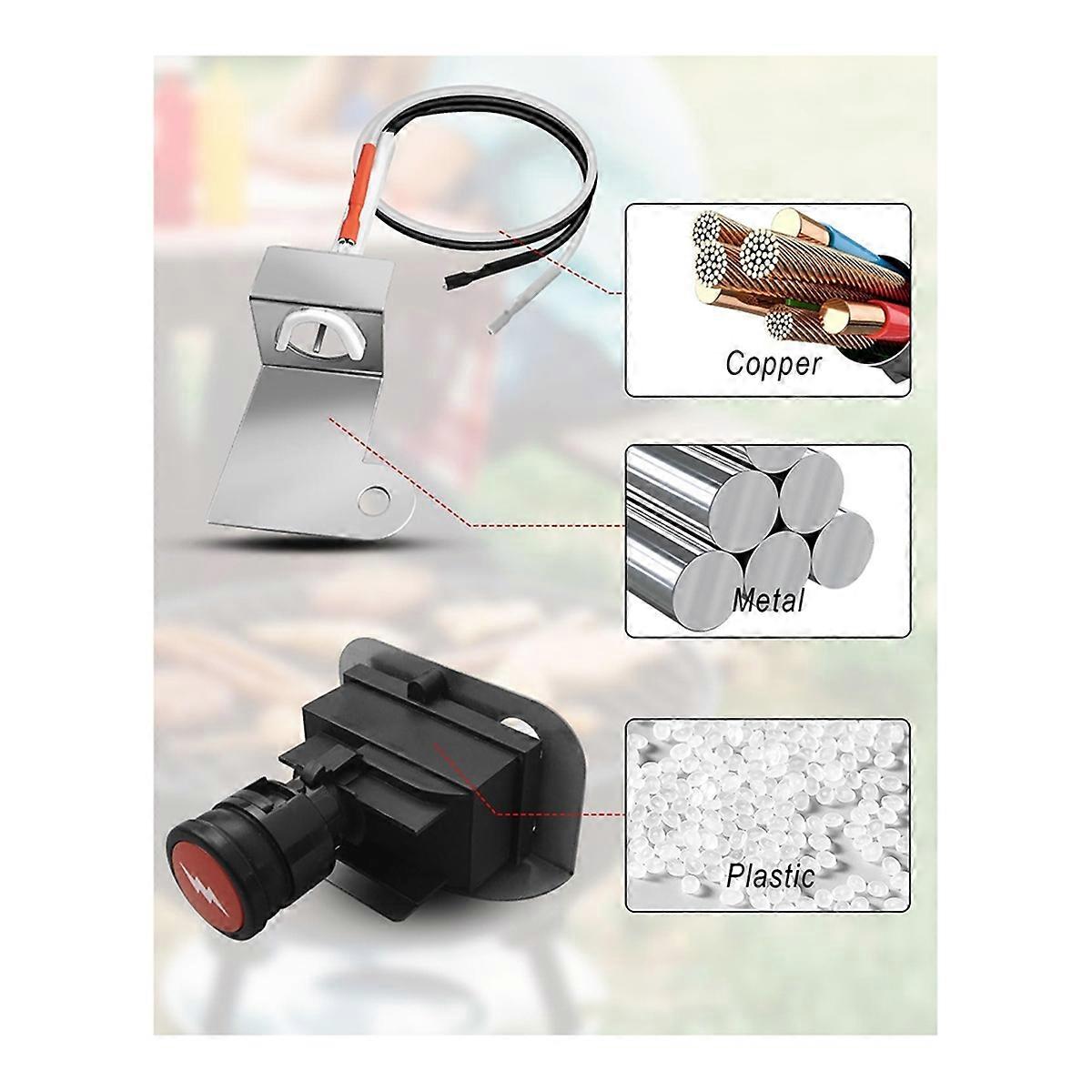 63788 Igniter Kit for Weber Q320 2008 & Q3200 2014 Series Gas Grills | Fruugo UK
