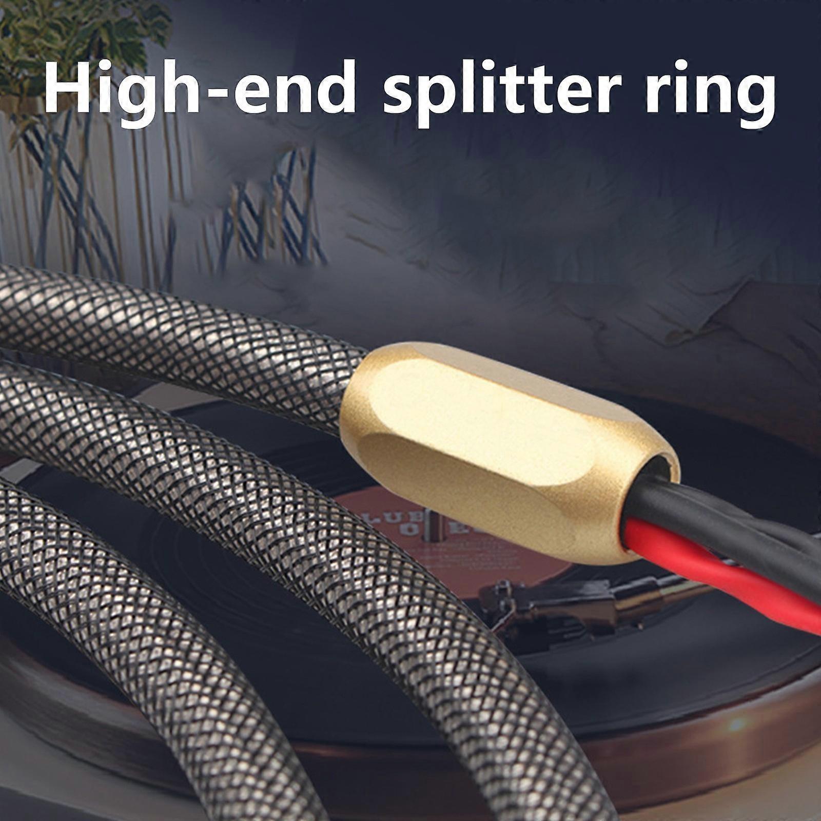 Ground Plugs Sound Phono Tonearm Cable with Ground Wire for Vinyls ...