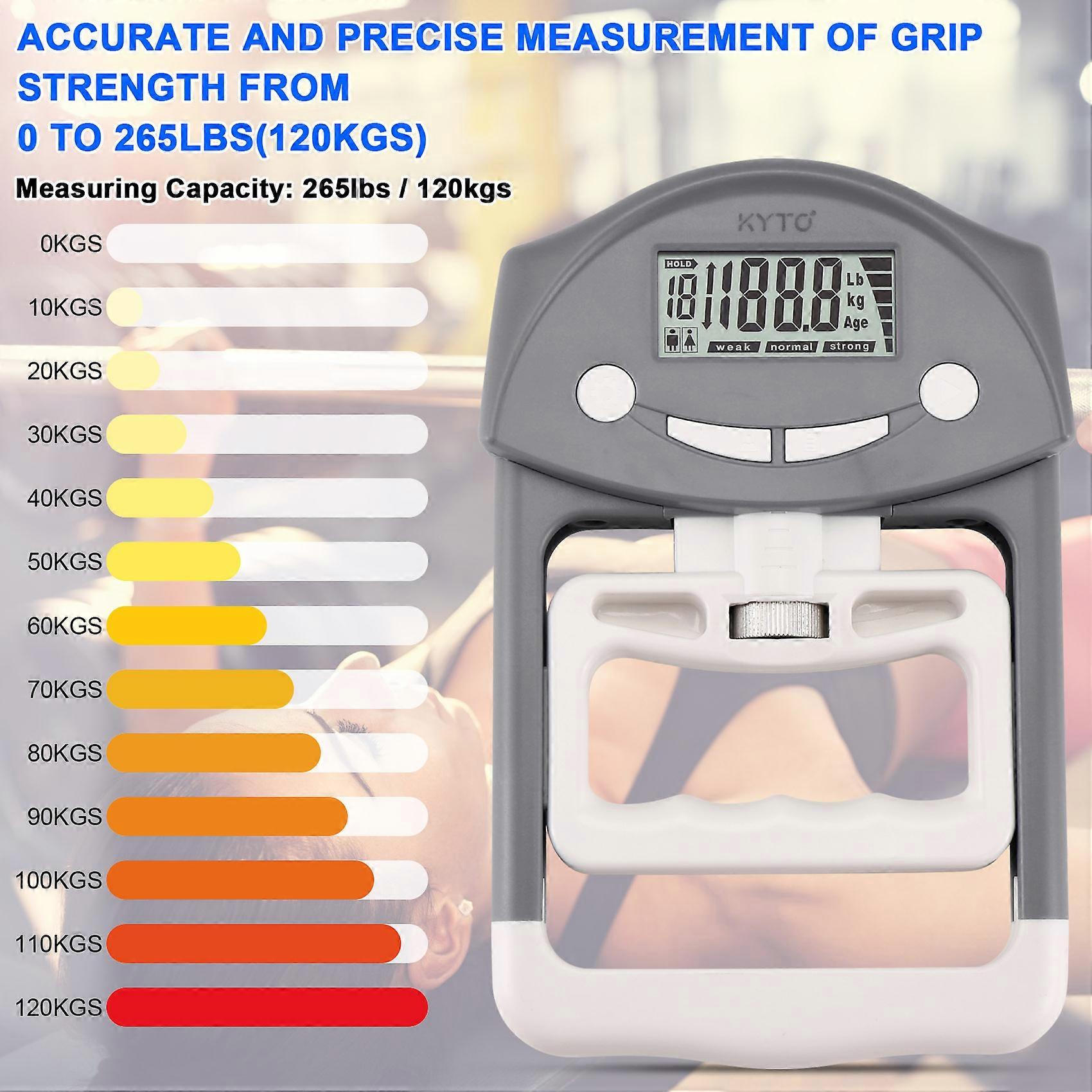 Grip Strength Tester, Digital Hand Grip Strength Tester A | Fruugo UK