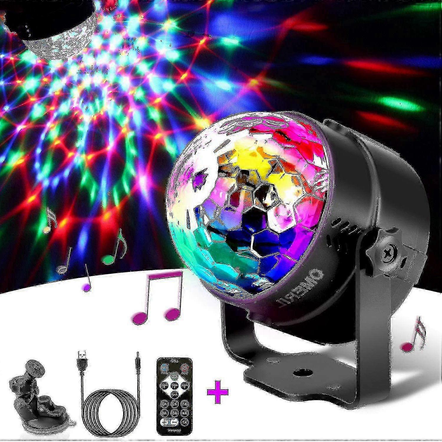Disco Ball Led Party Lamp, Music-controlled Disco Light Effects, Disco ...