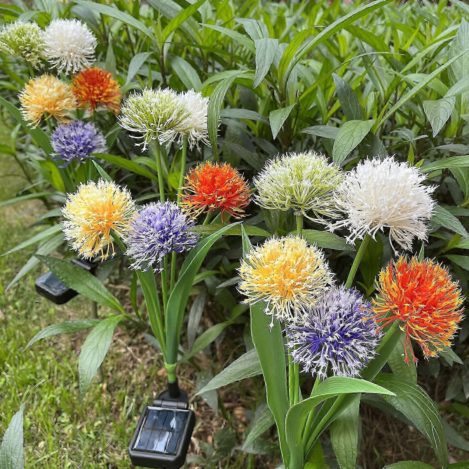 Waterproof 5-Head Solar Outdoor Decorative Garden Lights Swaying Lamps ...