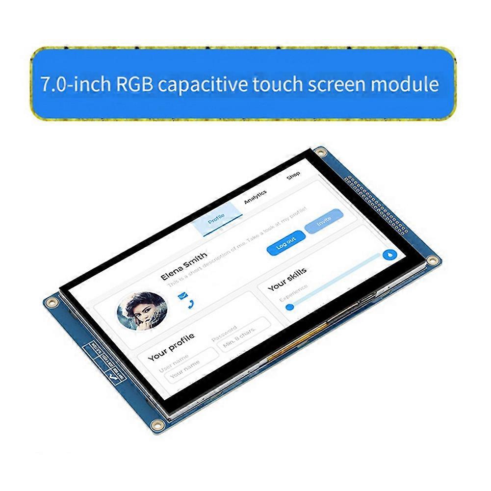 7 Inch 800x480 WIFI Bluetooth Development Board LCD LVGL Display TFT ...