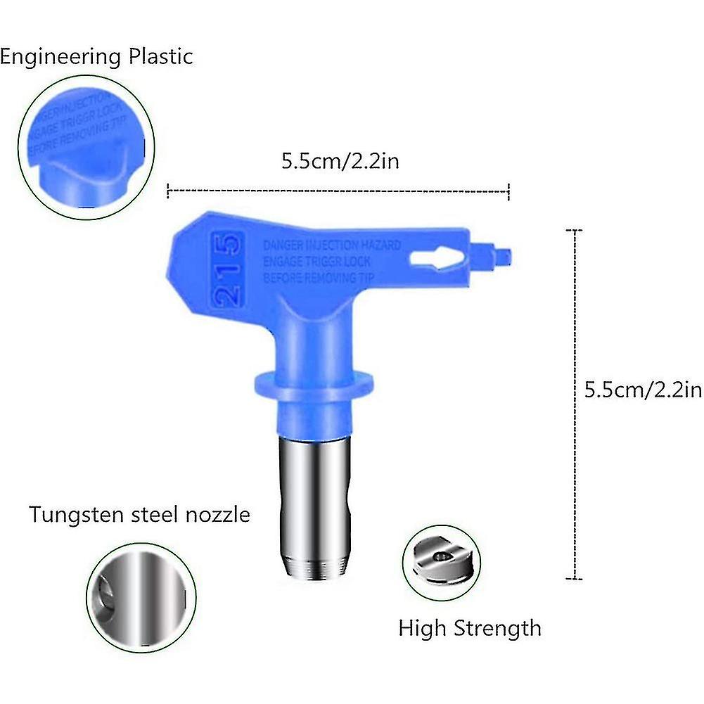 Airless Paint Nozzles Set,reversible Spray Tips Airless Paint Sprayer ...