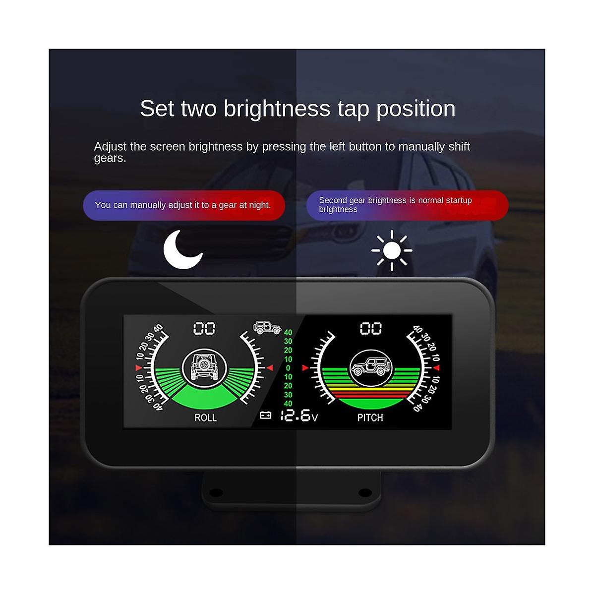 M50 Off Road GPS Smart Inclinometer Car Digital Display Tilt Pitch ...