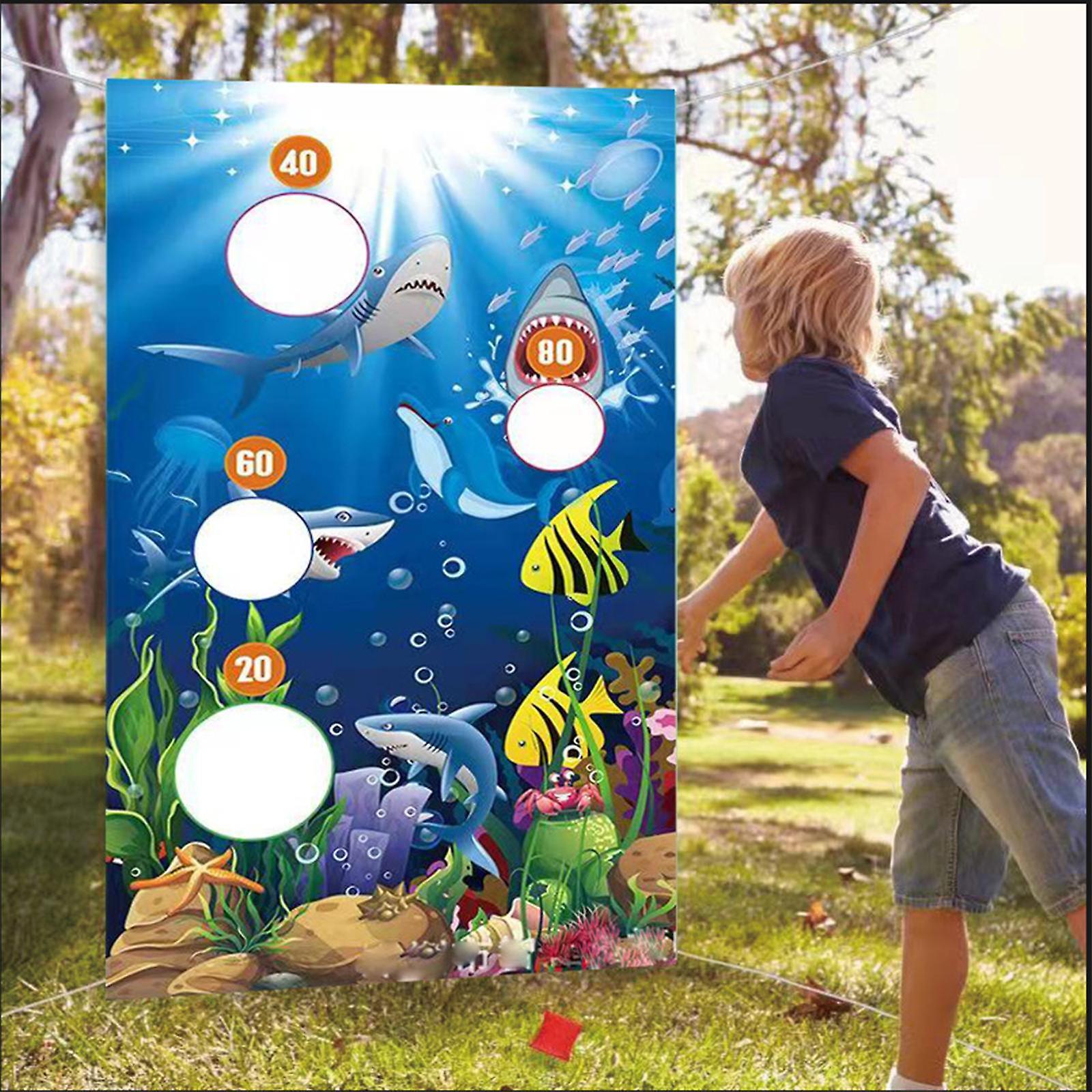 Sandbag Throwing Game 30"x53" For Outdoor/indoor Game Adults Teens Kids ...