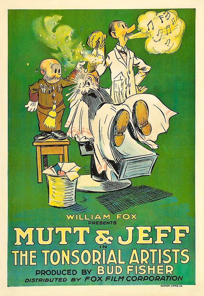 Tonsorial Artists Poster | Fruugo UK