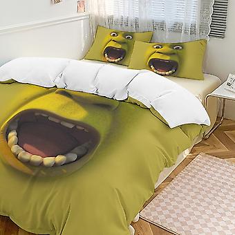 Shrek Bedding Sets Cute Bed Cover Anime Cartoon 3D Printed Lightweight ...