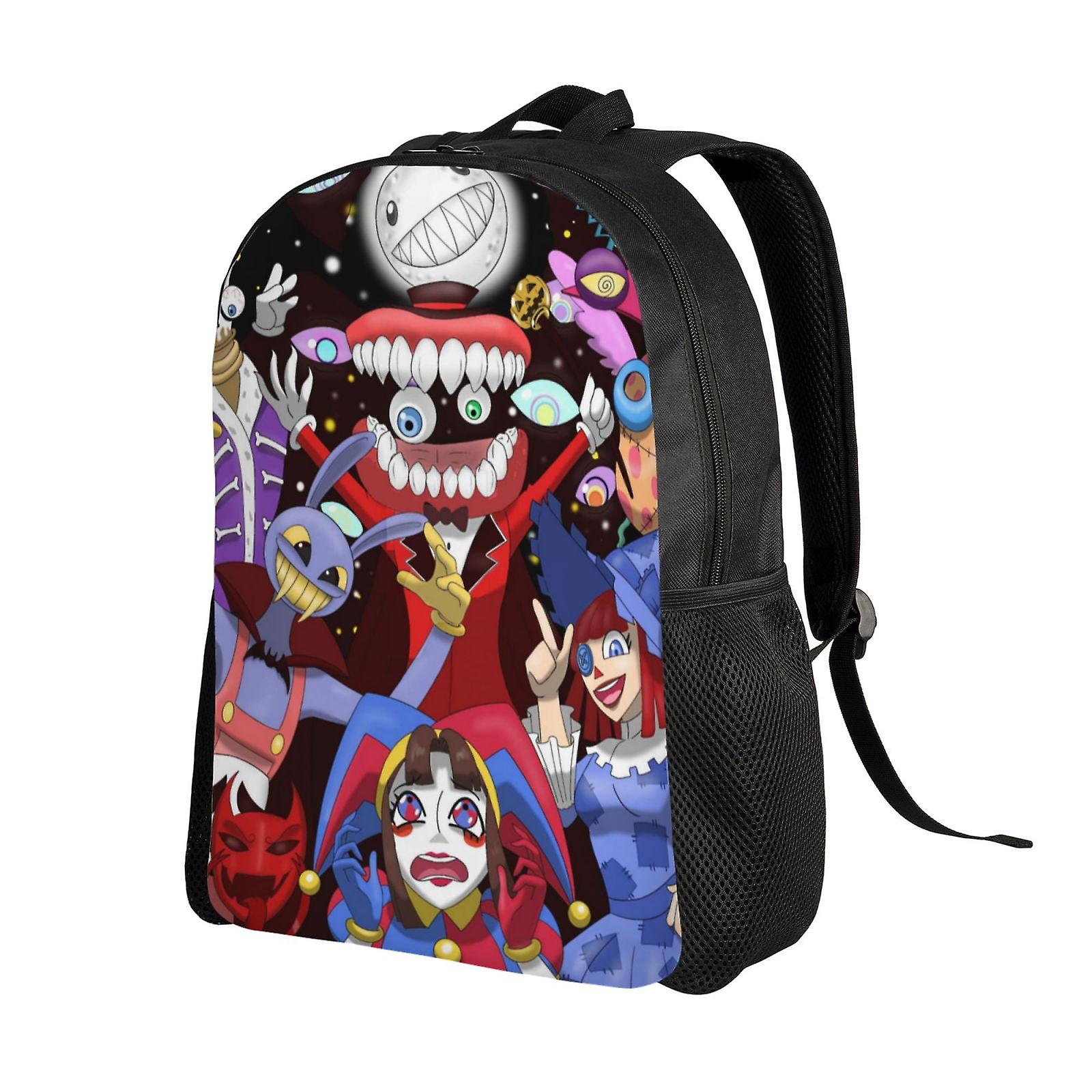 Pomni Girl The Amazing Digital Circus Backpack Casual Adjustable ...