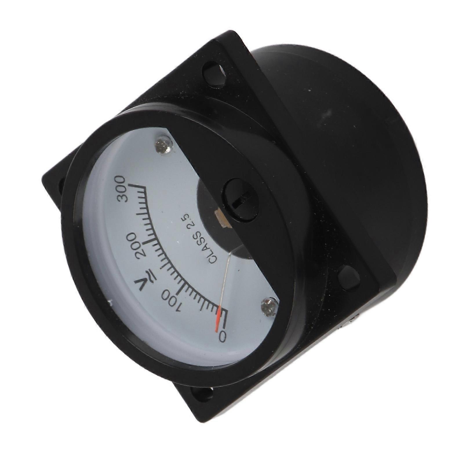 Round Voltmeter ABS Analog Dial Panel Gauge Accurate Tool for Measuring ...