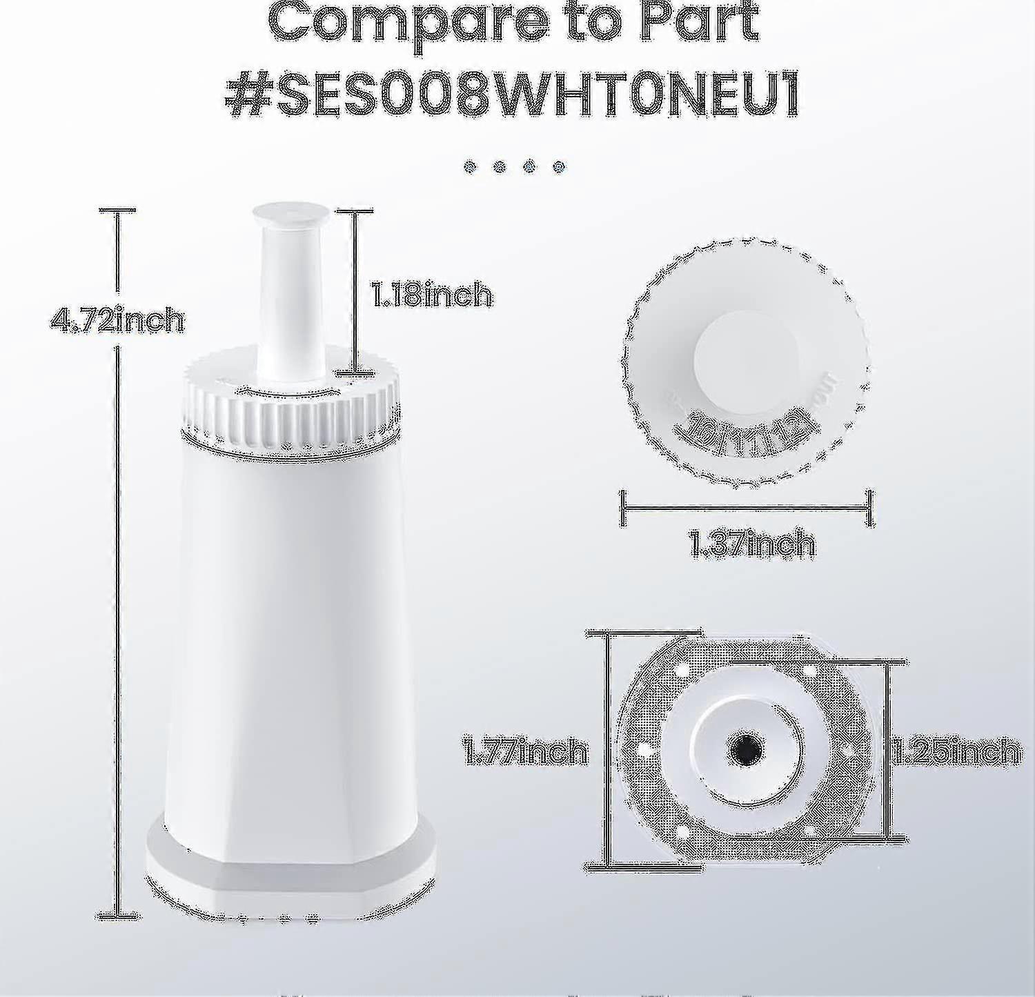 4 Pack Water Filter For Sage Coffee Machine - Water Filters For Sage ...