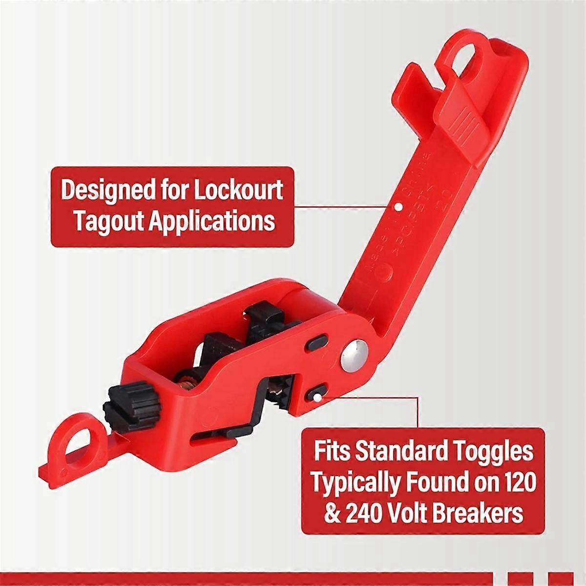 Circuit Breaker Lockout, Lockout Tagout Breaker Lock for Standard ...