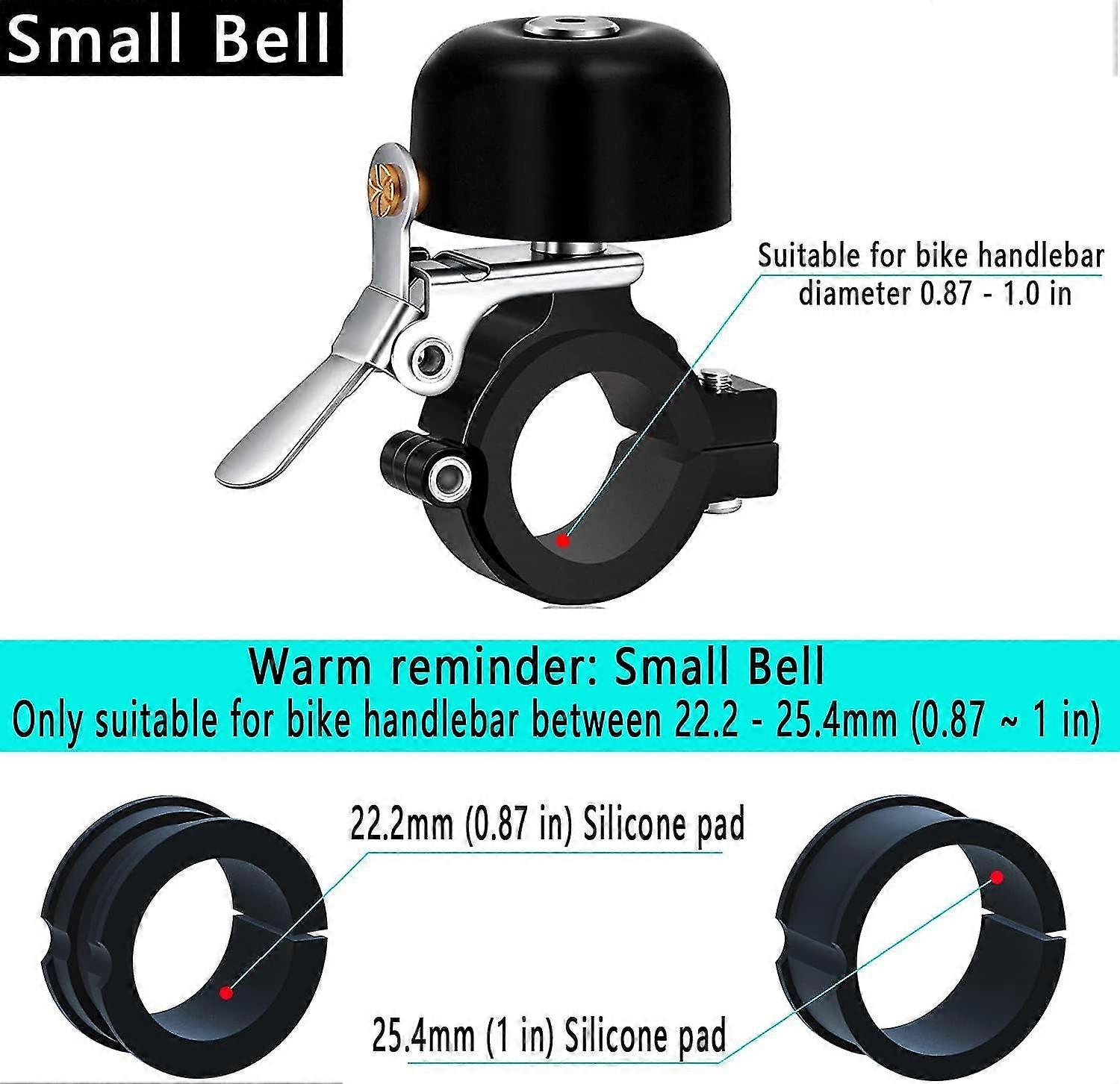 Bicycle bell, classic brass bicycle bell with a nice loud sound, road ...