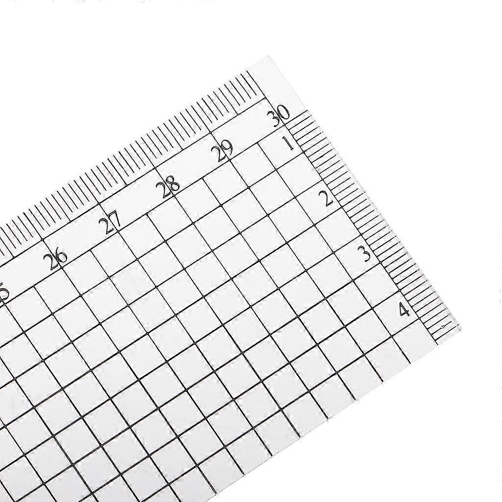 Clear Acrylic Drawing Grid Ruler Template For Drawing Anime Supplies ...