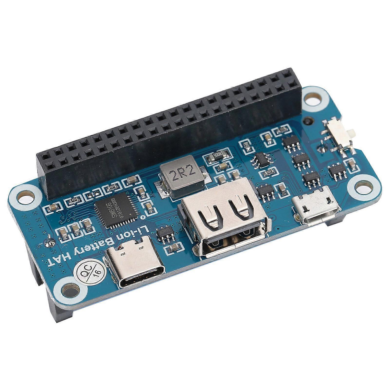 Extension Board for Raspberry Pi 4B Lithium Battery Mobile Power Module ...