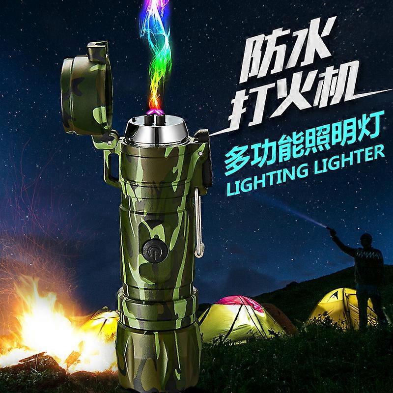 Cross-Border Personalized Flashlight Lighting Outdoor Windproof Pairs ...