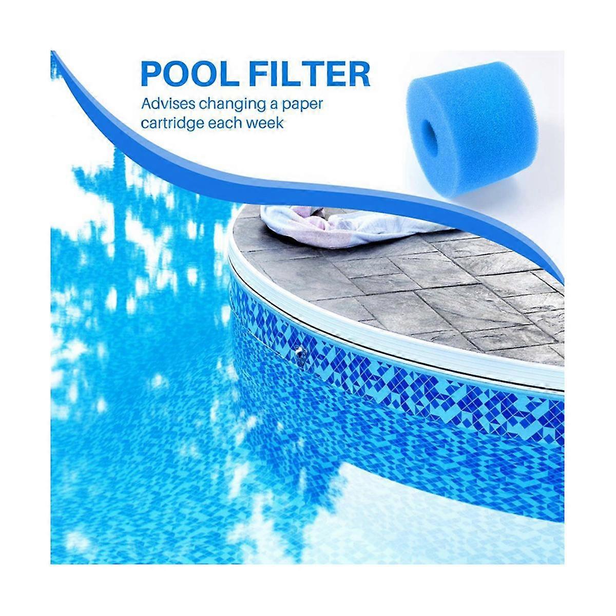 25Pcs for Pure Spa Reusable Washable Foam Hot Tub Filter S1 Type ...