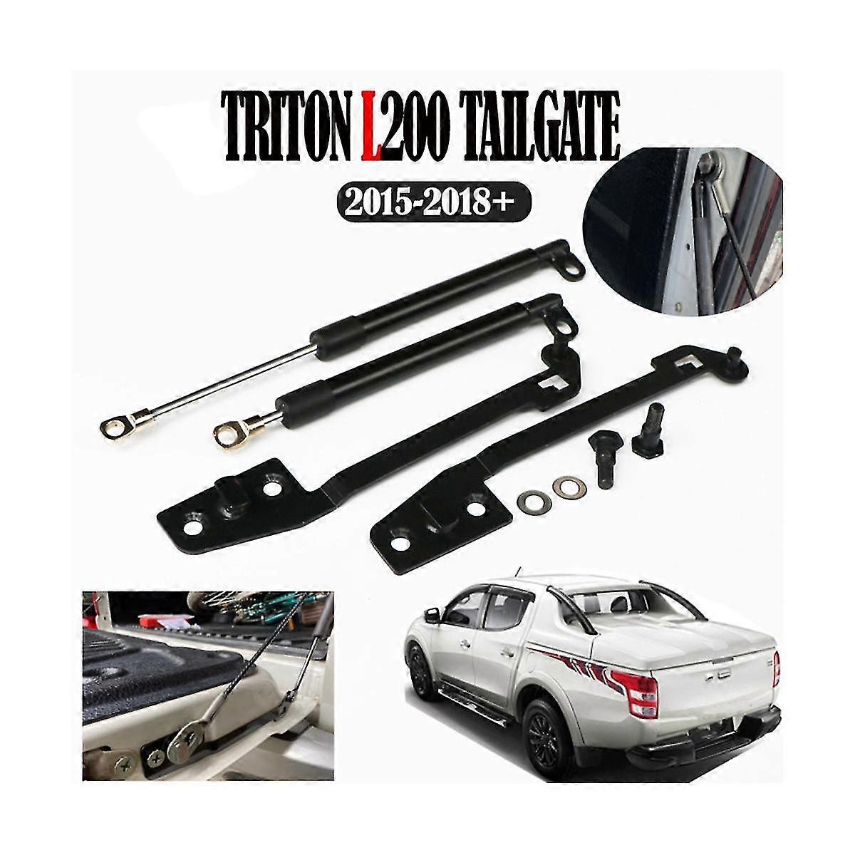 Car Rear Support Rod Lift Strut Bar Gas Shock Damper for TRITON L200 ...
