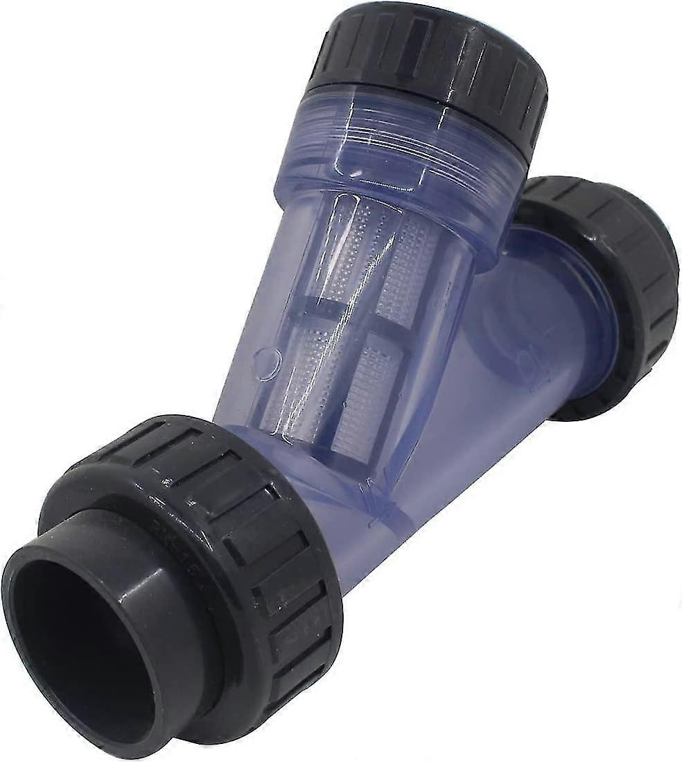 Pvc Pipe Filter Y Type 20mm 40mm Mesh Filter Aquarium Irrigation Pvc ...