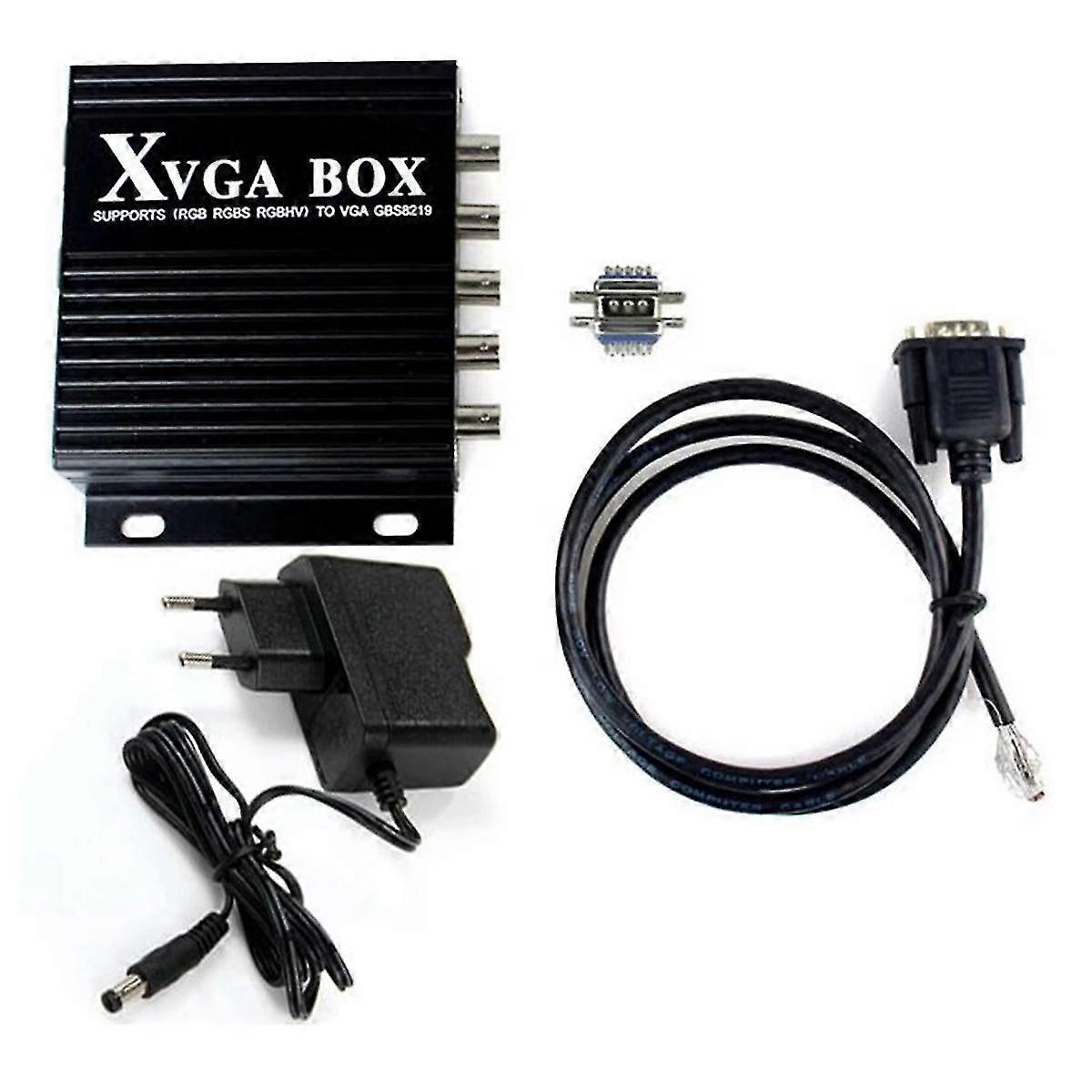 Gbs-8219 Video Converter Xvga Box Cga/ega/rgb/rgb/rgbhv/vga Replace The ...