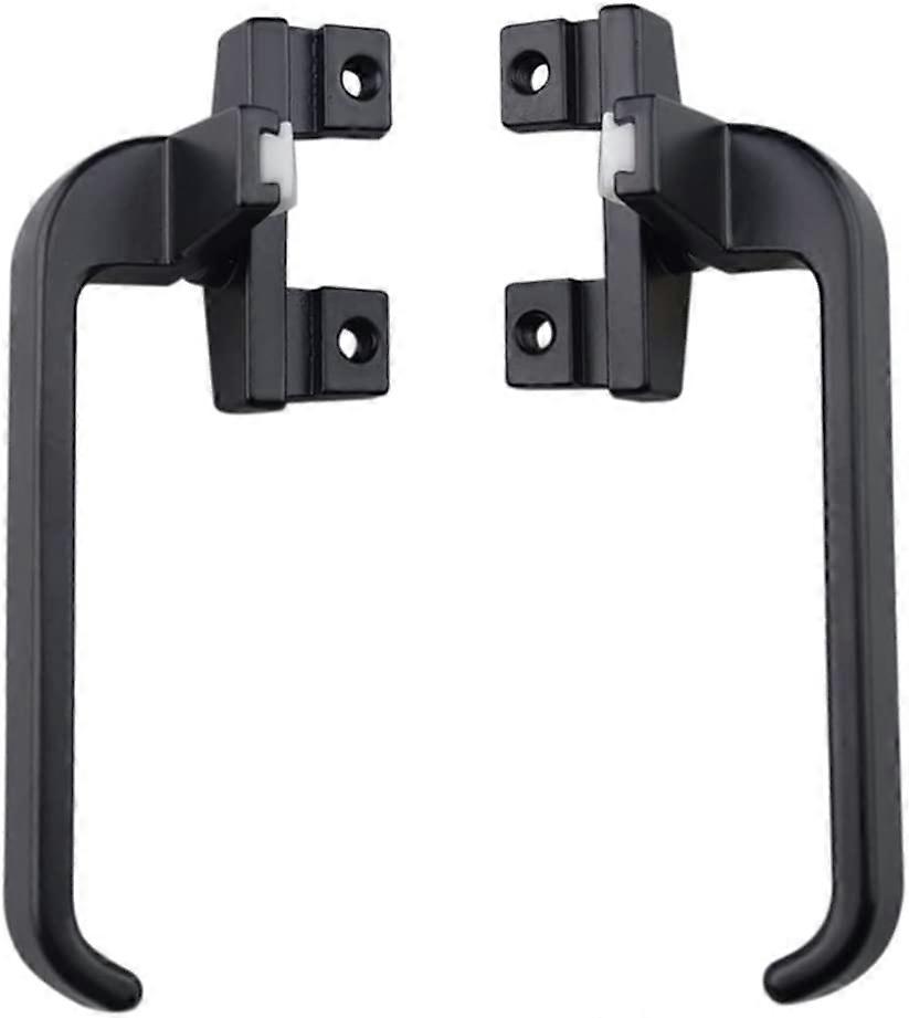 Black Aluminum Alloy Window Handle Left & Right Handle Swing Doors ...
