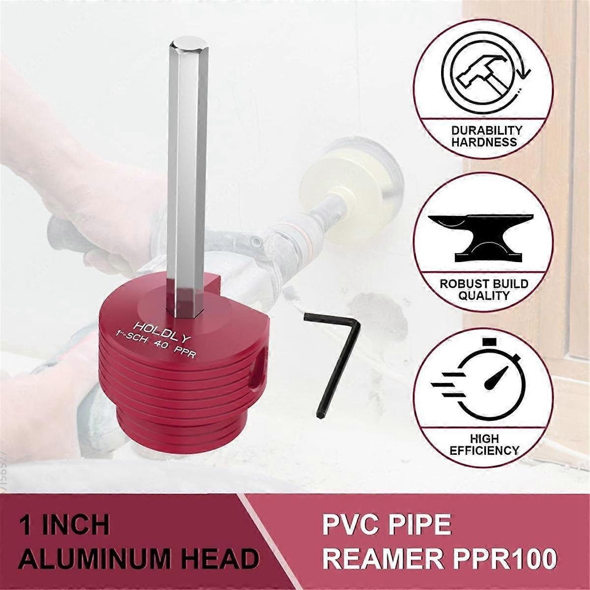 PVC Pipe Reamer with Hexagonal Shaft-PVC Joint Saver for Water Lines ...