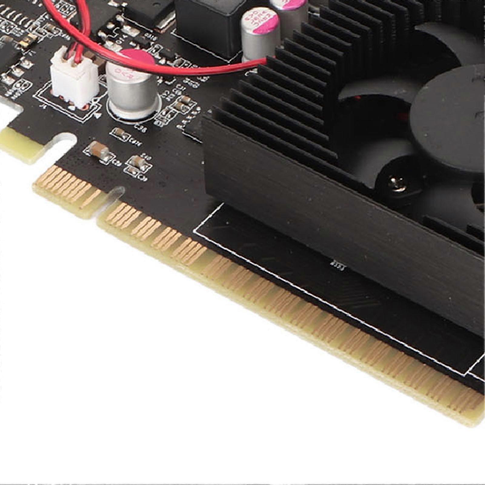 Desktop Graphics Card 4GB GDDR3 128bit 650/5000MHz Quiet Cooling Fan ...