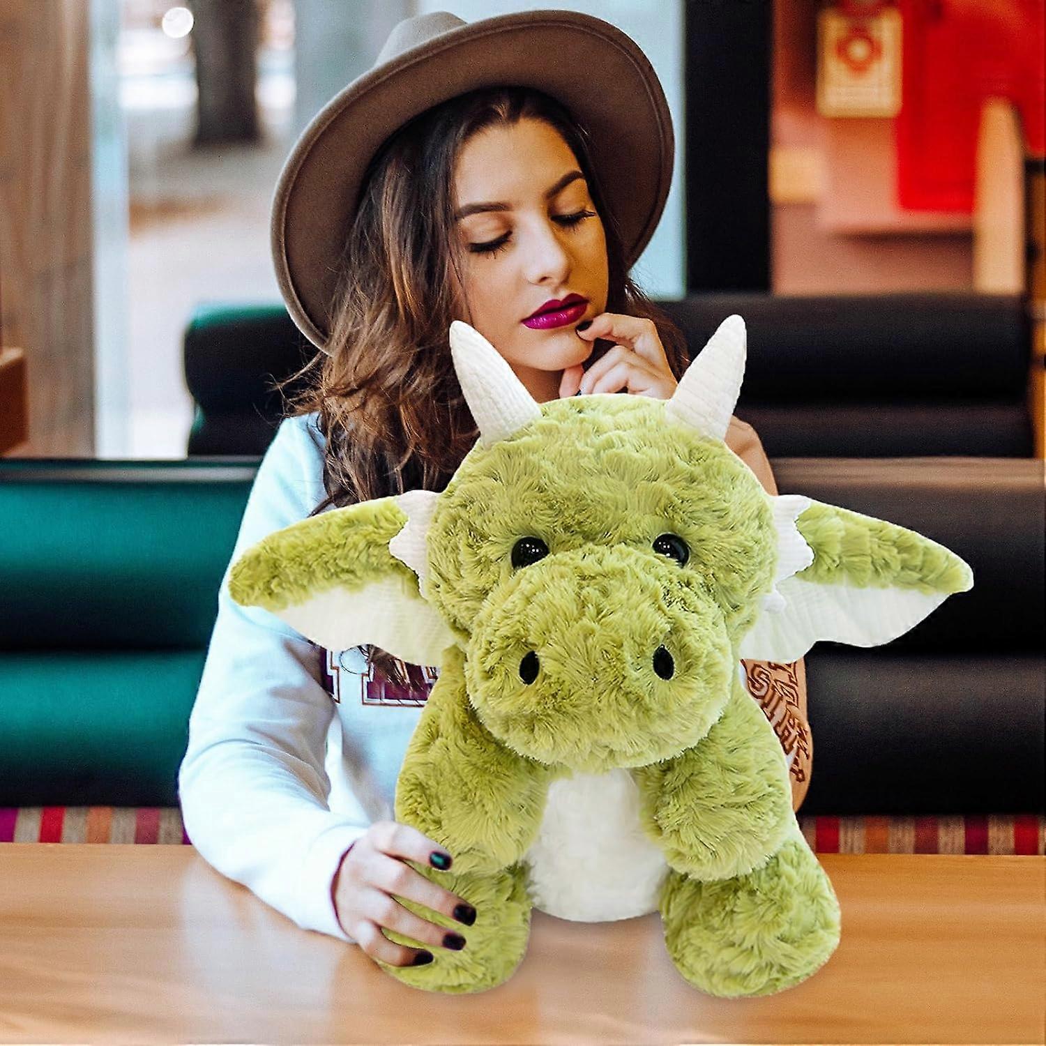 (Green,7.87in/20cm)Little Flying Dragon - Cute Stuffed Animal Plush Toy - Adorable Soft Dragons ...