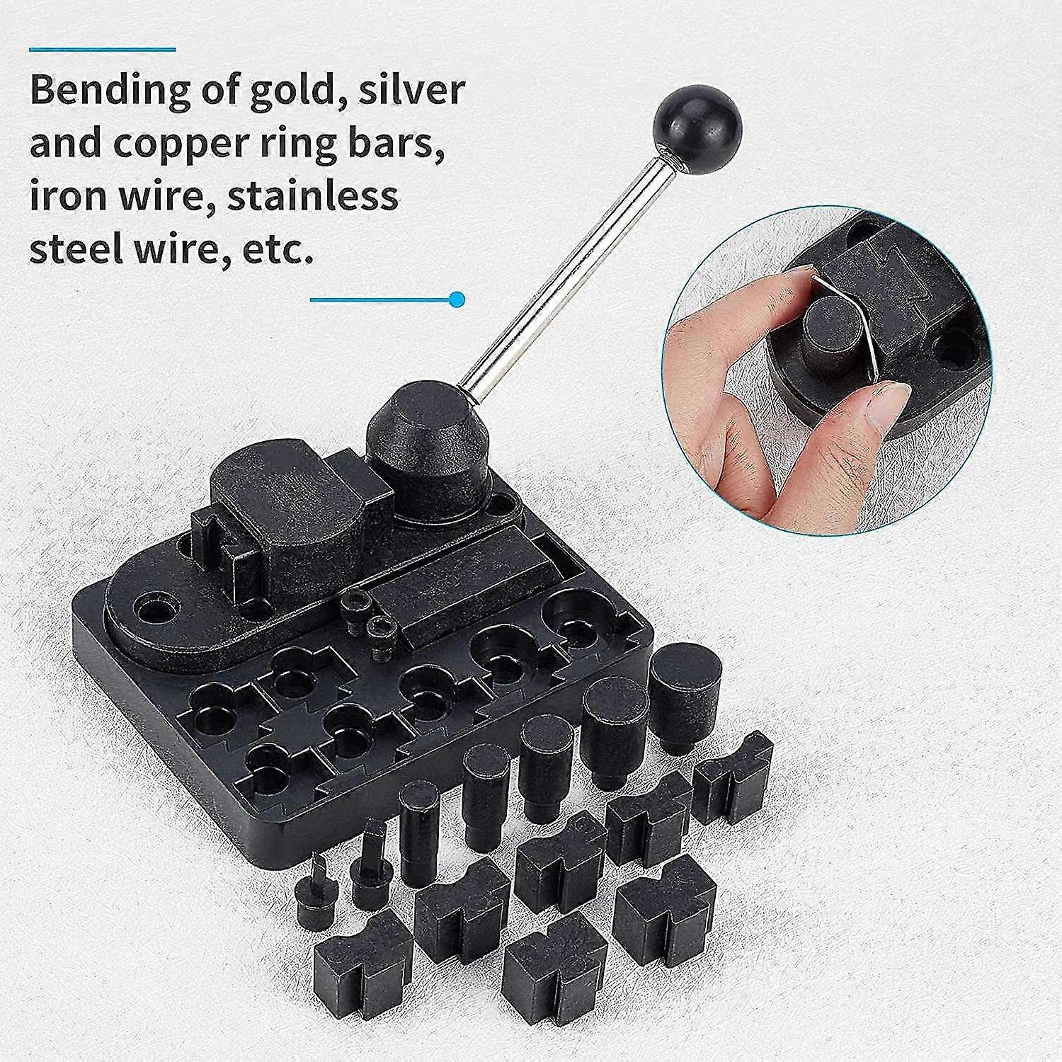 Ring Bending Tool Set, Ring Earring Bending Tool Multifunctional ...
