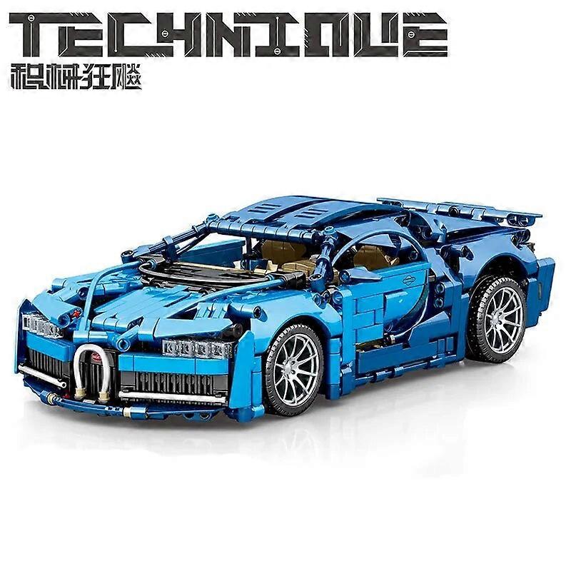 Technical Bugatti Building Blocks Lamborghini Hypercar Racing Car Model ...